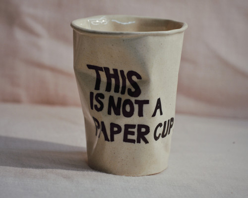 This Is Not A Paper Cup - Paper Cup Kullhad (Big) | Vivikoh Studio