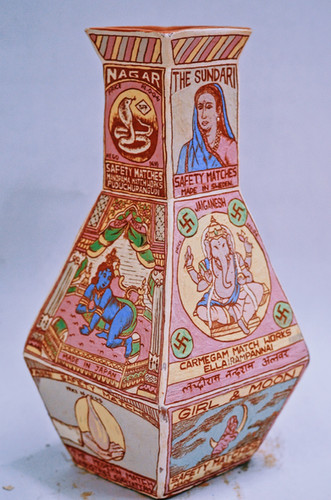 Safety Matches Geometrical Vase | Vivikoh Studio