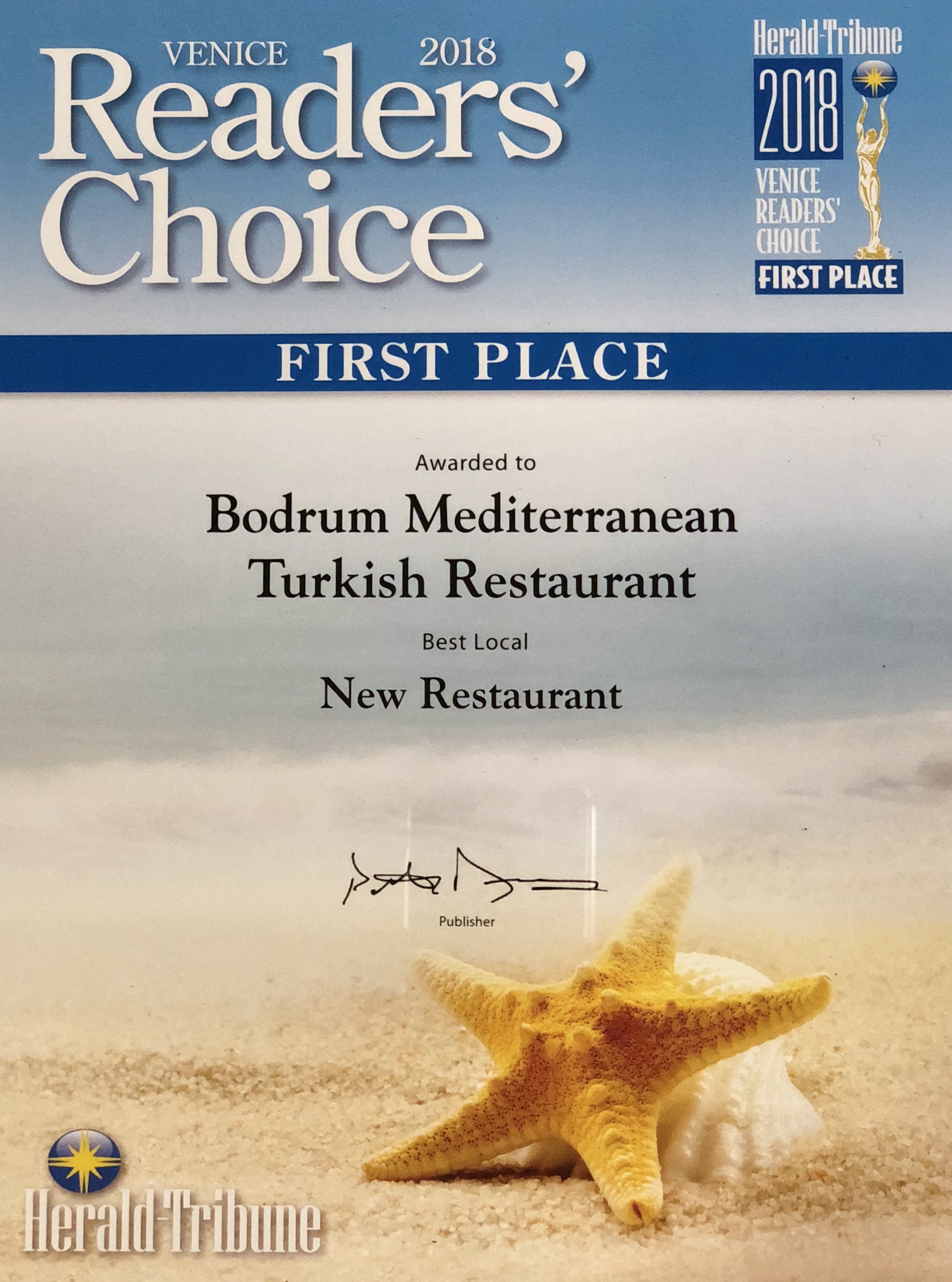 MENU | bodrum