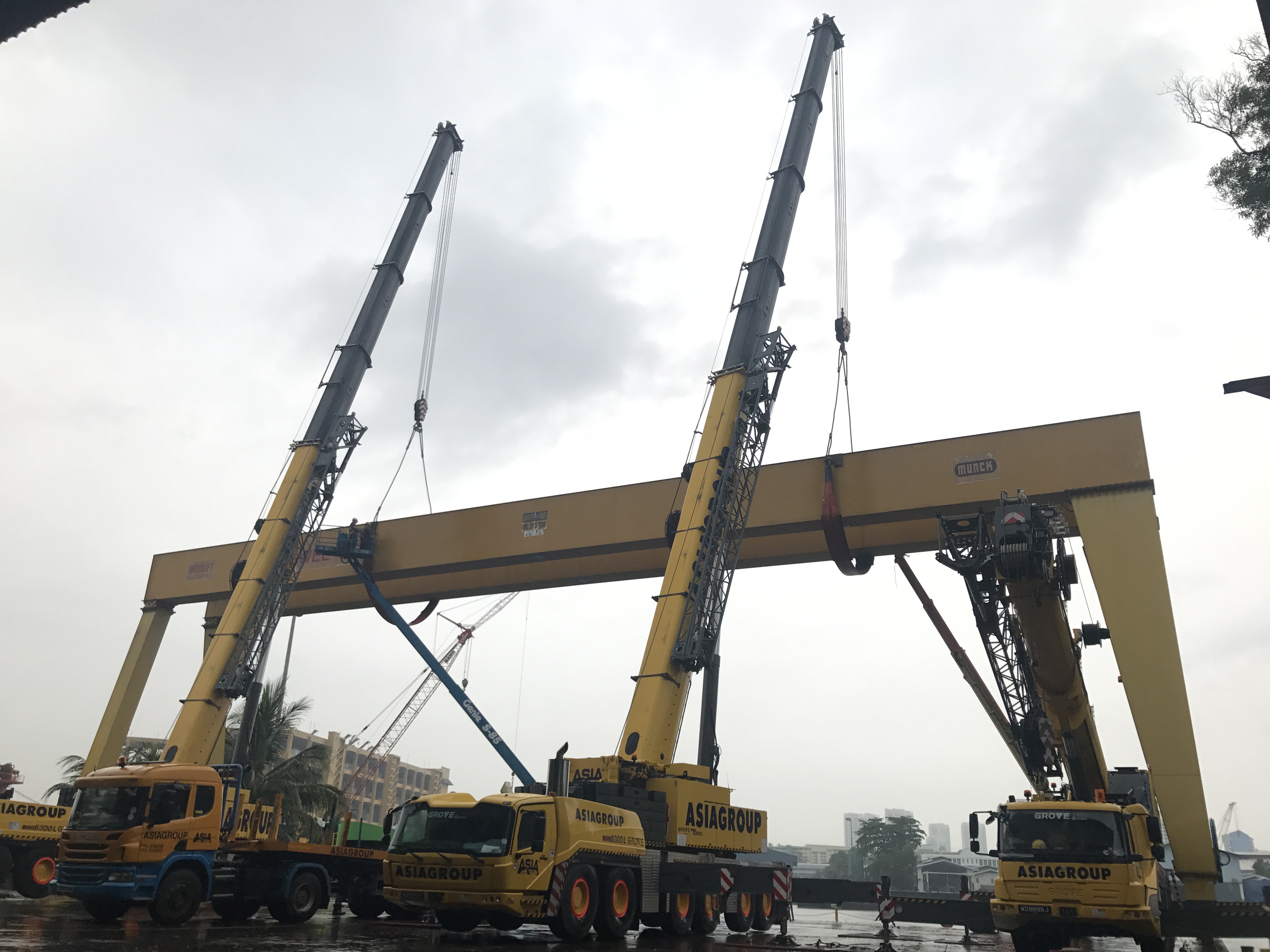 Gantry Crane Removal (Dismantling) | Distinct Global