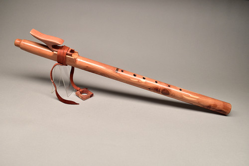 Cedar Knotted Path Flute - Key of D#/Eb | SevenWinds Flutes