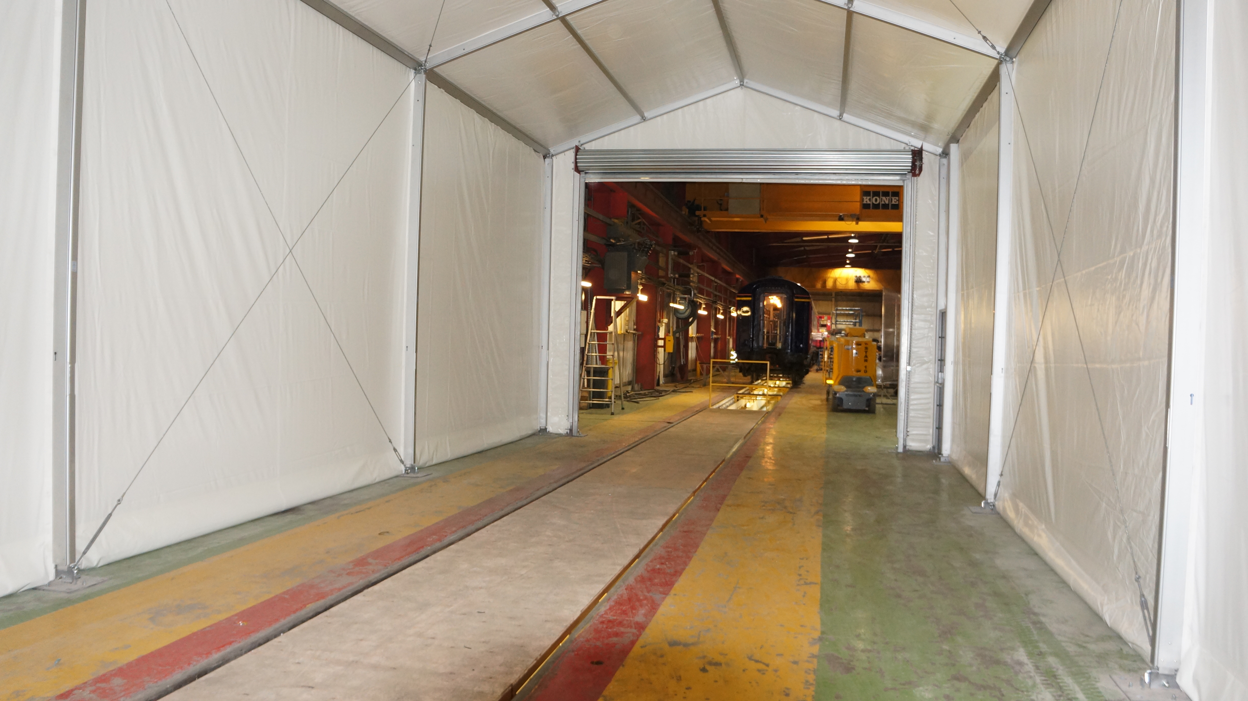 Rail Terminals | NZ Temporary Structures I New Zealand