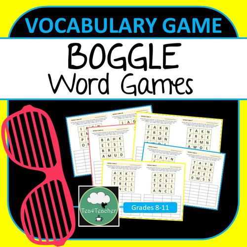 BOGGLE WORD GAME