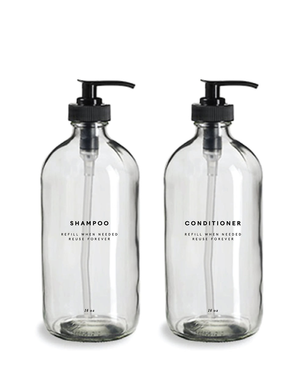 Shampoo and Conditioner Bottles | Simply for the Home