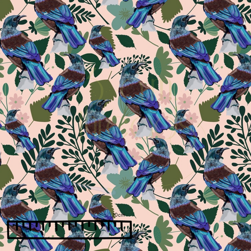 Tui in the Leaves - Sarah McAlpine Art Collection | 3am Threads
