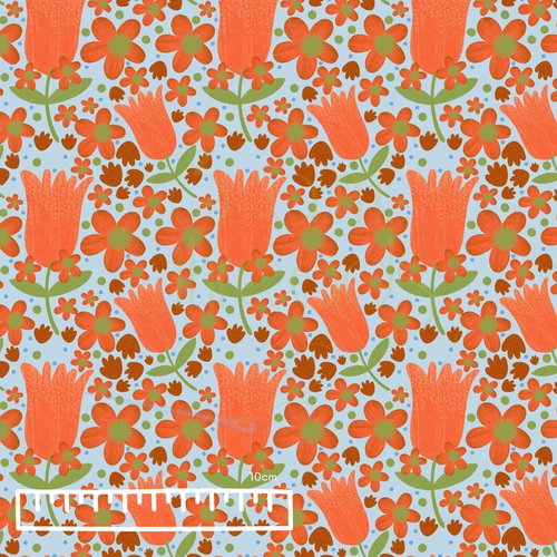 Flowers and Buds - Sarah McAlpine Art Collection | 3am Threads