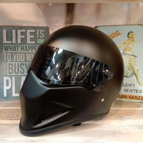 VRM Fiber Full Face Matte Black | VRM 1976