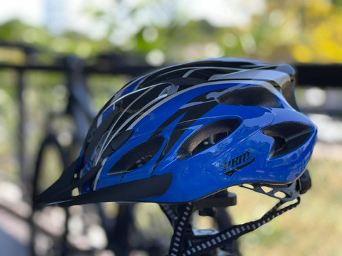 VRM BASIC BIKE HELMET Blue Black | VRM 1976