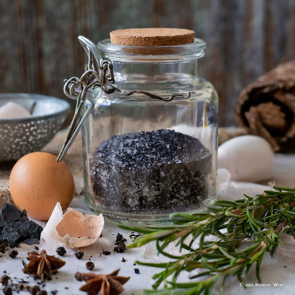 Sel noir de sorcière