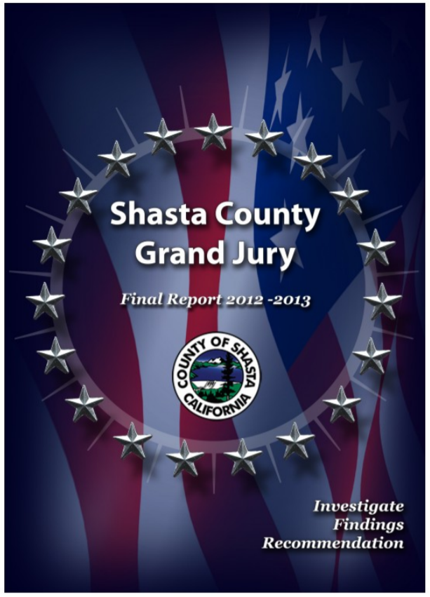 2012-2013 Final Report | Shasta County Grand Jurors' Association