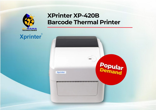 XPrinter XP-420B Barcode Thermal Printer | Alimama Komputer