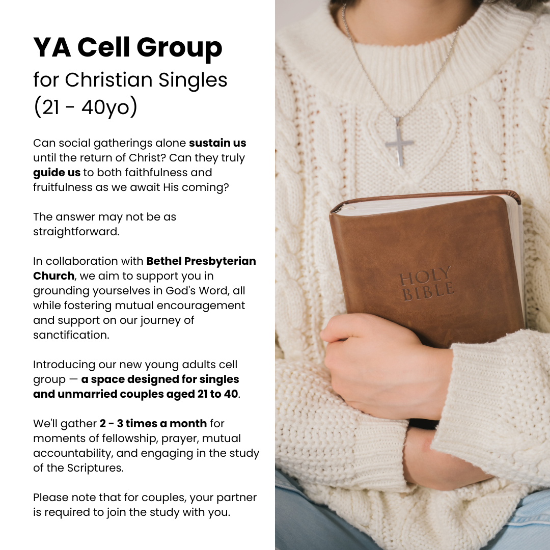 Young Adult Cell Group | Sacred Companion SG