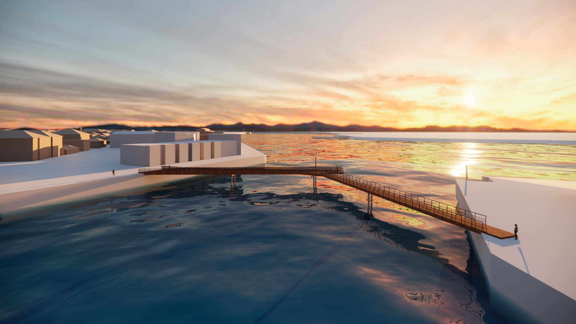 Port Adelaide Dock One Pedestrian Bridge | Grieve Gillett Architects ...