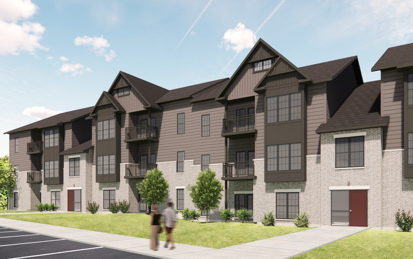 John Senhauser Architects | Memorial Pointe Apartments