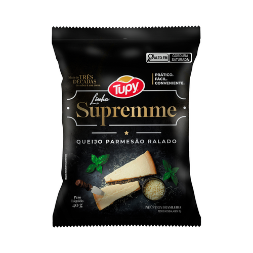 Queijo Ralado Parmesão Supremme | Tupy Alimentos
