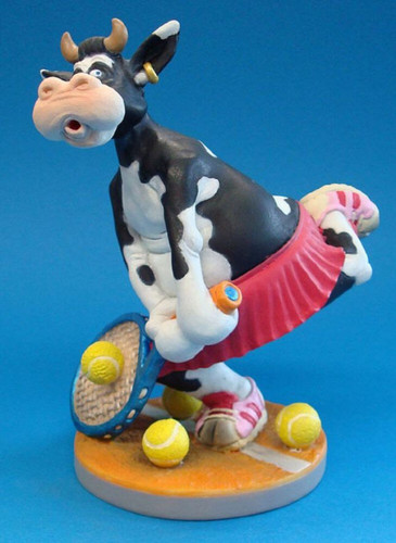 Sports cow Tennis | MASA-UK Art Gallery