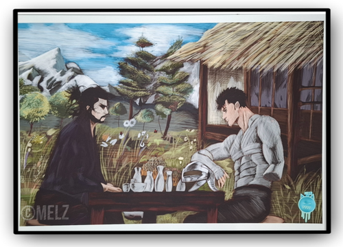 guts and musashi A3 print | Melz