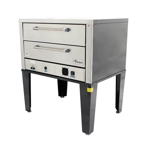Peerless CE61PE Two Section Electric Deck Oven | CincyRestaurant
