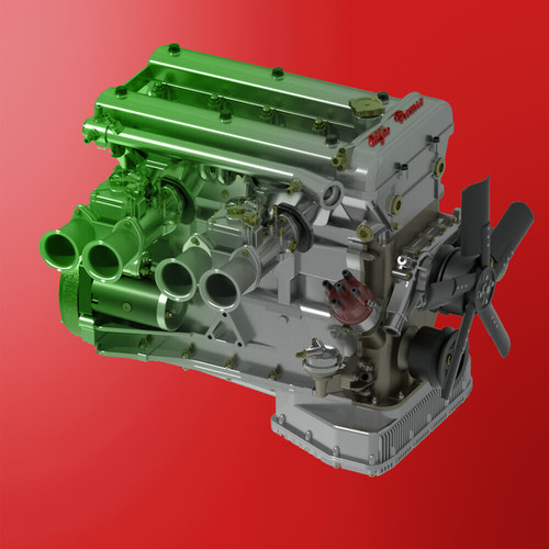 Alfa Romeo Twin-Cam | JPGMODELS