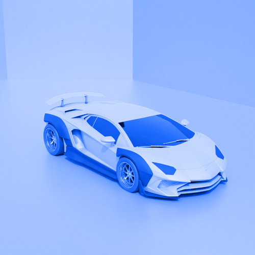 Lamborghini Aventador Body kit 1:64 | JPGMODELS