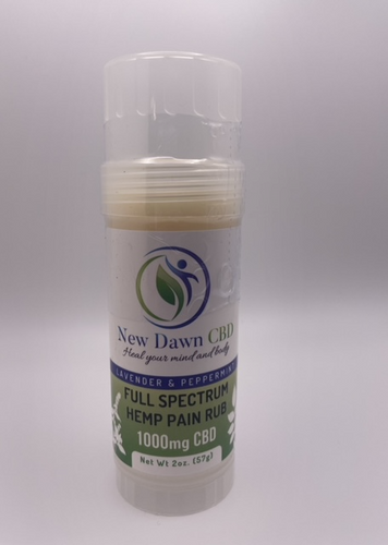 1,000mg Full Spectrum Pain Rub | New Dawn Myotherapy