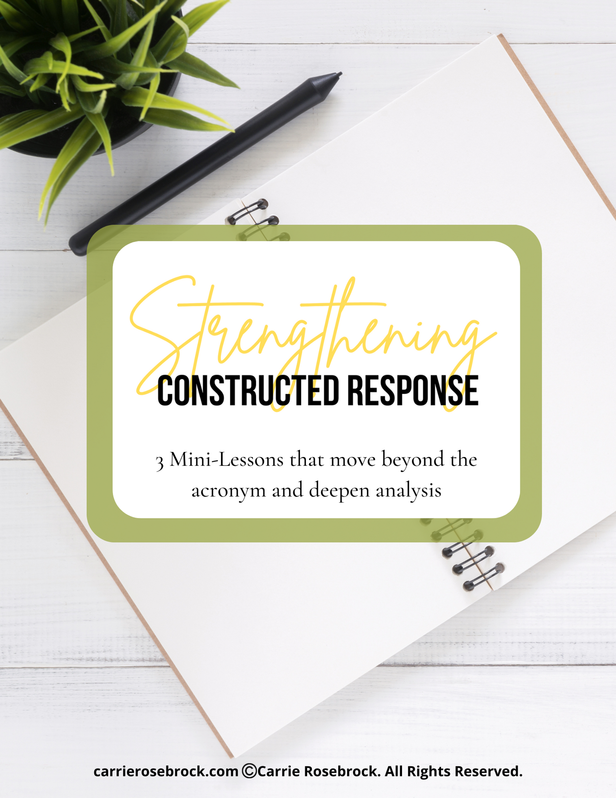 3 Writing Mini-Lessons for All Classrooms