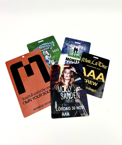 Backstagepass - Eventpass - AAA-pass | Pins Factory