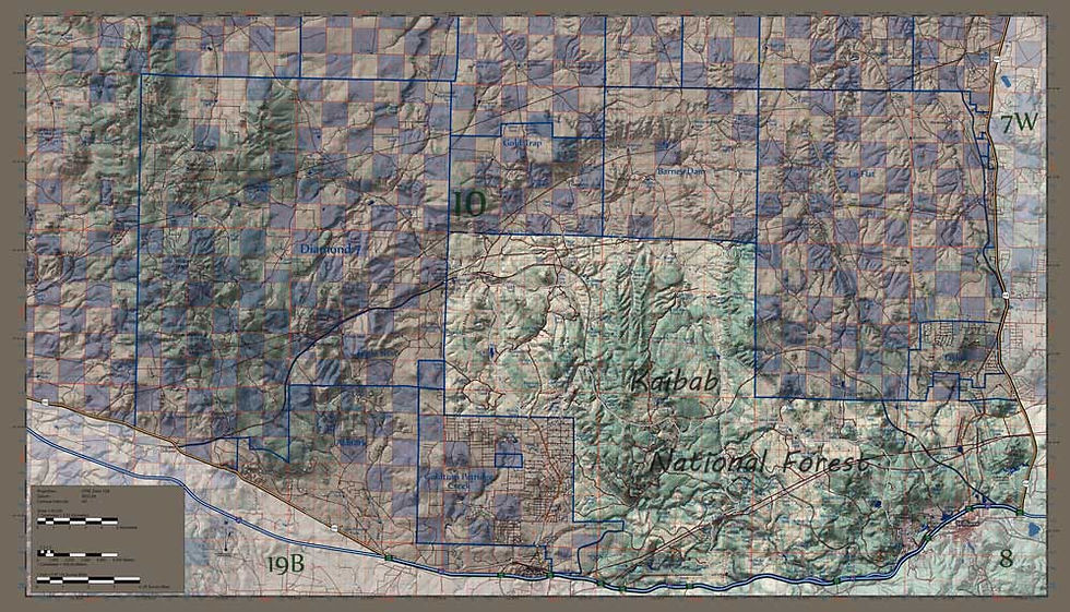 Flatline Maps | Arizona Game Unit Maps
