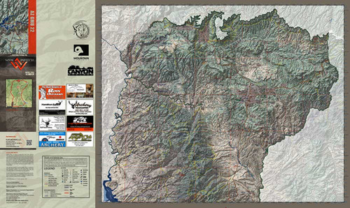 Arizona Hunt Unit 22 Map | Flatline Maps