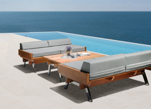 JAVA Set 4A ชุด โซฟาสนาม 4 ที่นั่ง | salabansuan