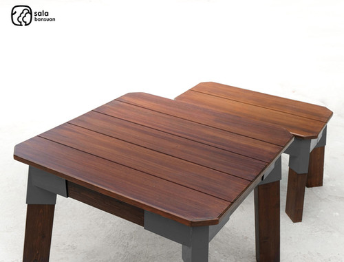 R-Bot Table โต๊ะสนาม 75x75 Cm. | salabansuan