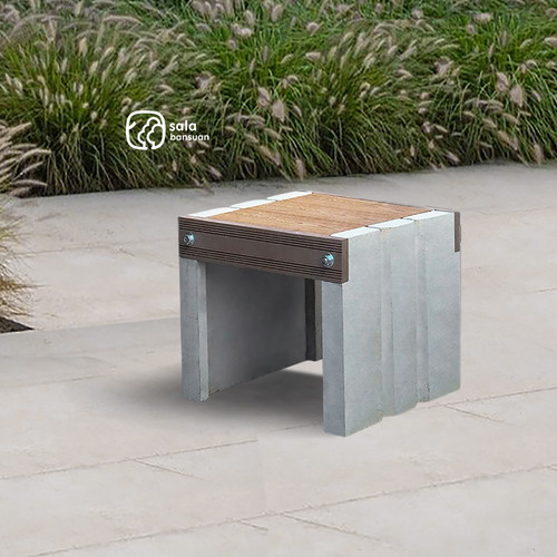 CUBE WPC Stool | salabansuan