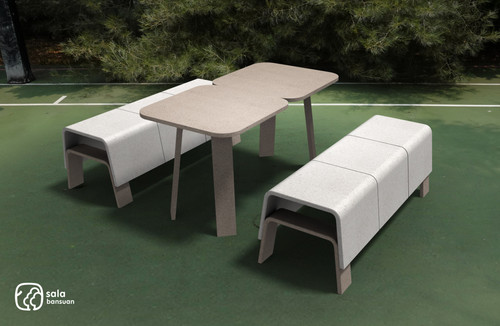 WABI Table Set D ชุดโต๊ะสนาม วาบิ | salabansuan