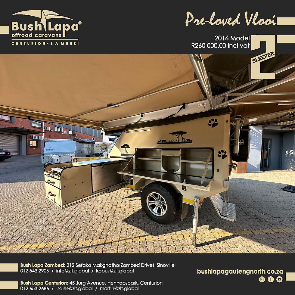 Pre Loved | Bush Lapa Offroad Caravans Gauteng North