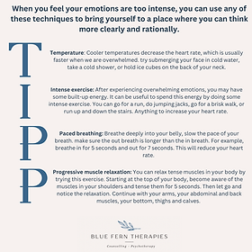 Self-help | Blue Fern Therapy