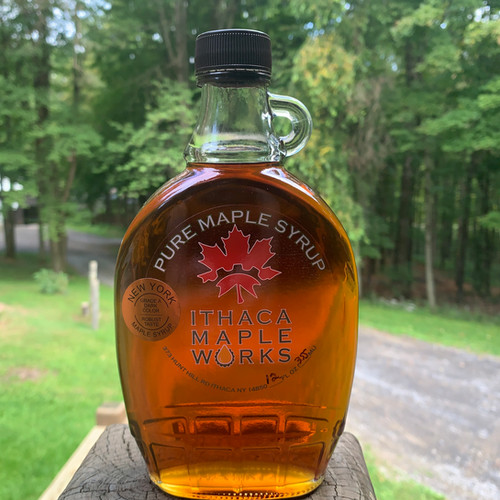 100% Pure Grade A New York Maple Syrup 12 FL OZ (355 mL) | Ithaca Maple ...