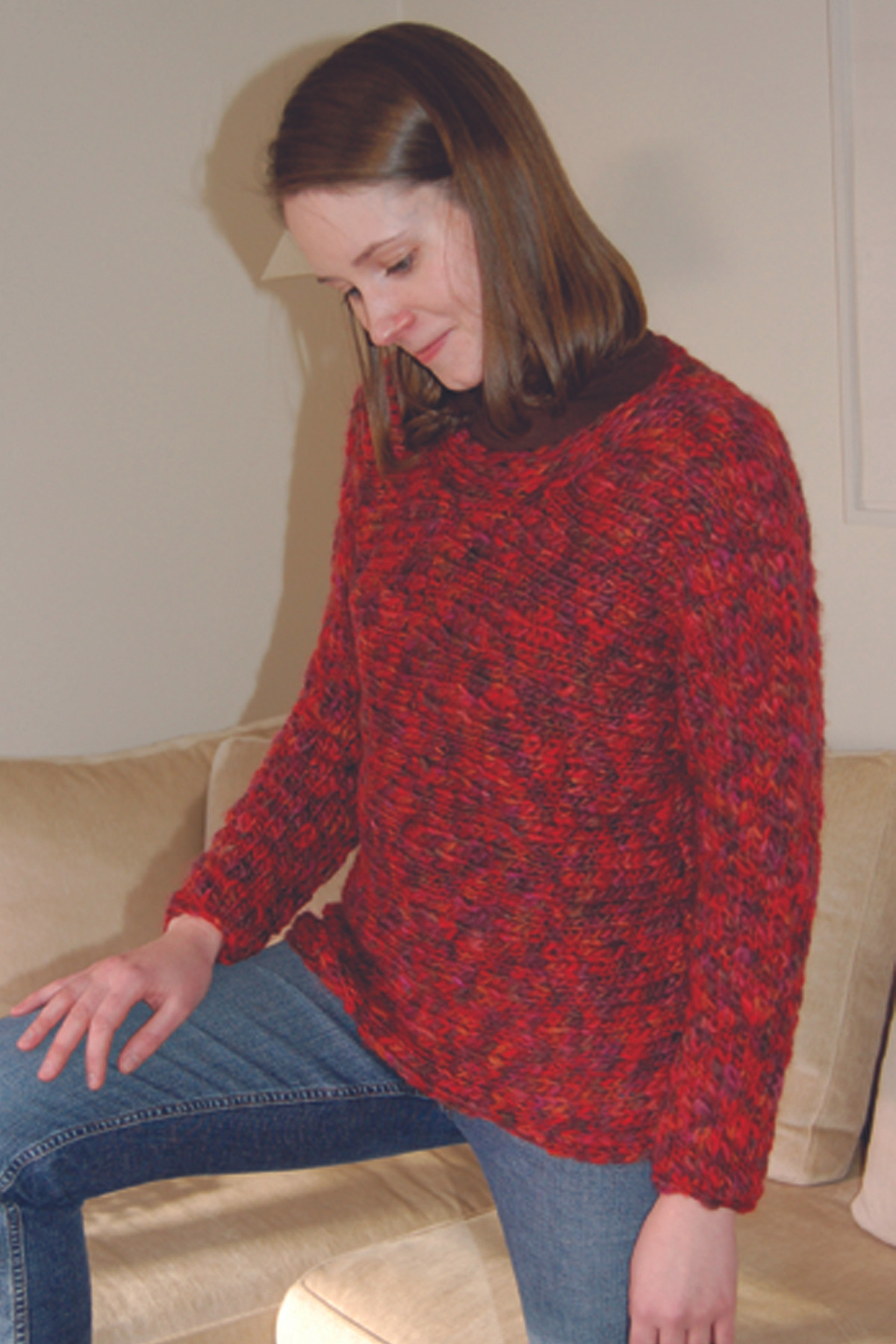 One Piece Sweater to Knit | Dovetail Designs