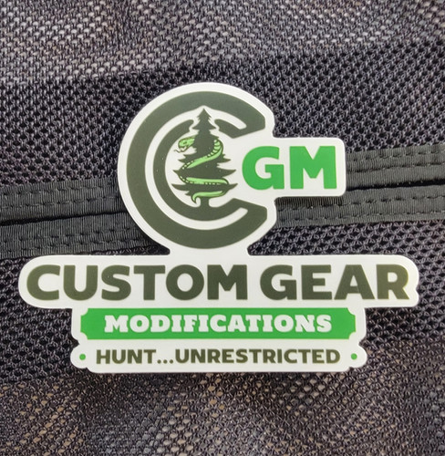 CGM Logo Decal | Custom Gear Modifica