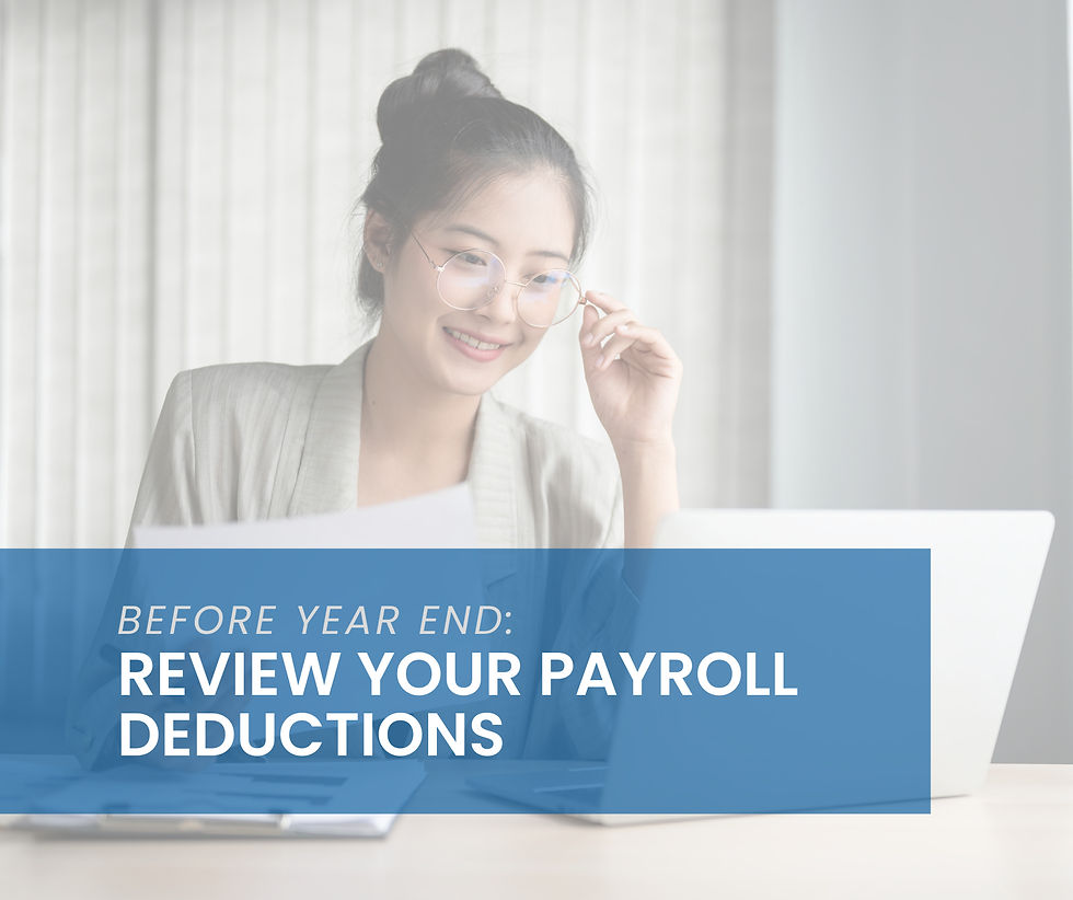 Avoiding the PIER Review: Reviewing Your Federal Payroll Deductions ...