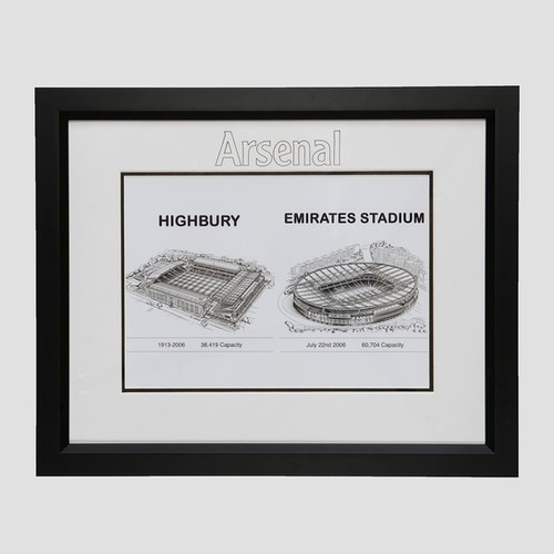 Highbury and Emirates Stadium - Arsenal | ALB-Framing