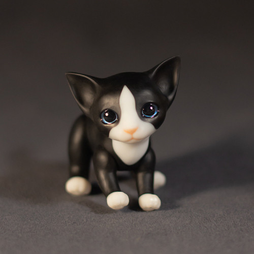 Kitty Doll White Nose, White Paws | Eve Studio Dolls