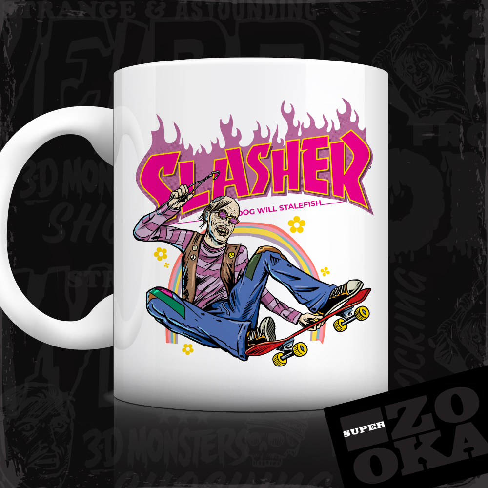 Drink & Barware Kitchen & Dining SLASHER Chop Top Coffee Mug Home ...