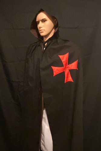Reversible Knights Templar Companion/Sergeant at Arms (CAA/SAA) Cloak ...