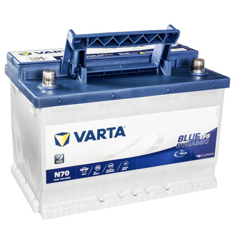 VARTA Blue Dynamic EFB Start&Stop N70 70Ah 760A D+ | Akumulator