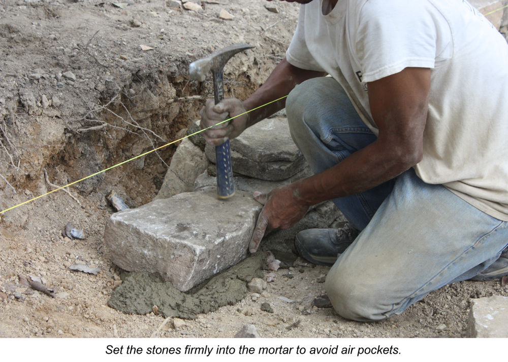 Building Dry-stack Stone Landscape Walls