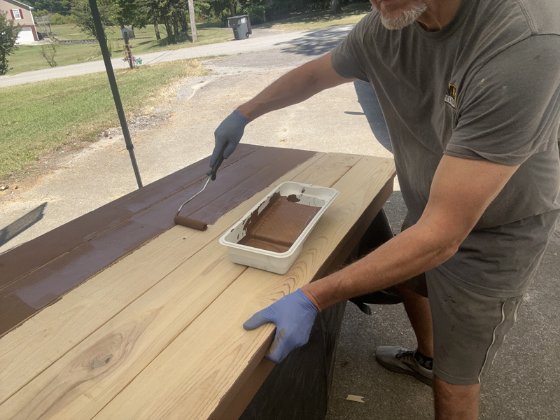 Build a Cypress Grill Table