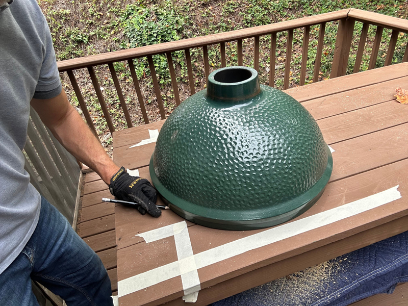 Build a Cypress Grill Table