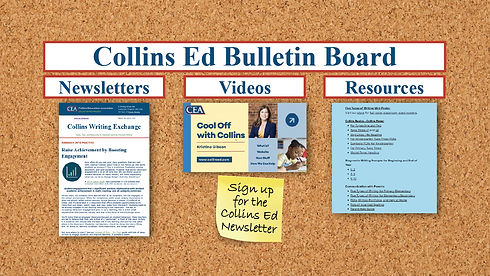Collins Education Associates | Writing and Thinking Across the Curriculum