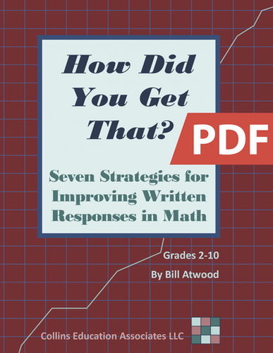 How Did You Get That? Seven Strategies for Improving Written Responses ...