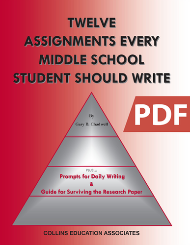 Twelve Assignments Every Middle School Student Should Write | Collins ...